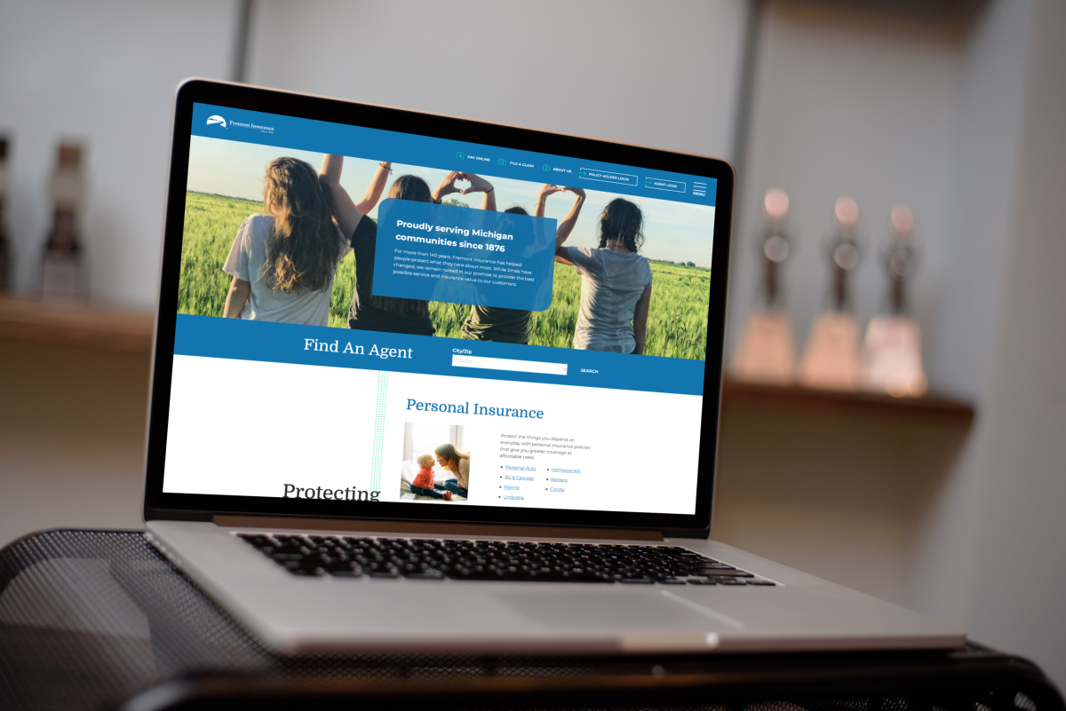 Fremont Insurance | Gravity Works | Web Design & Mobile Development