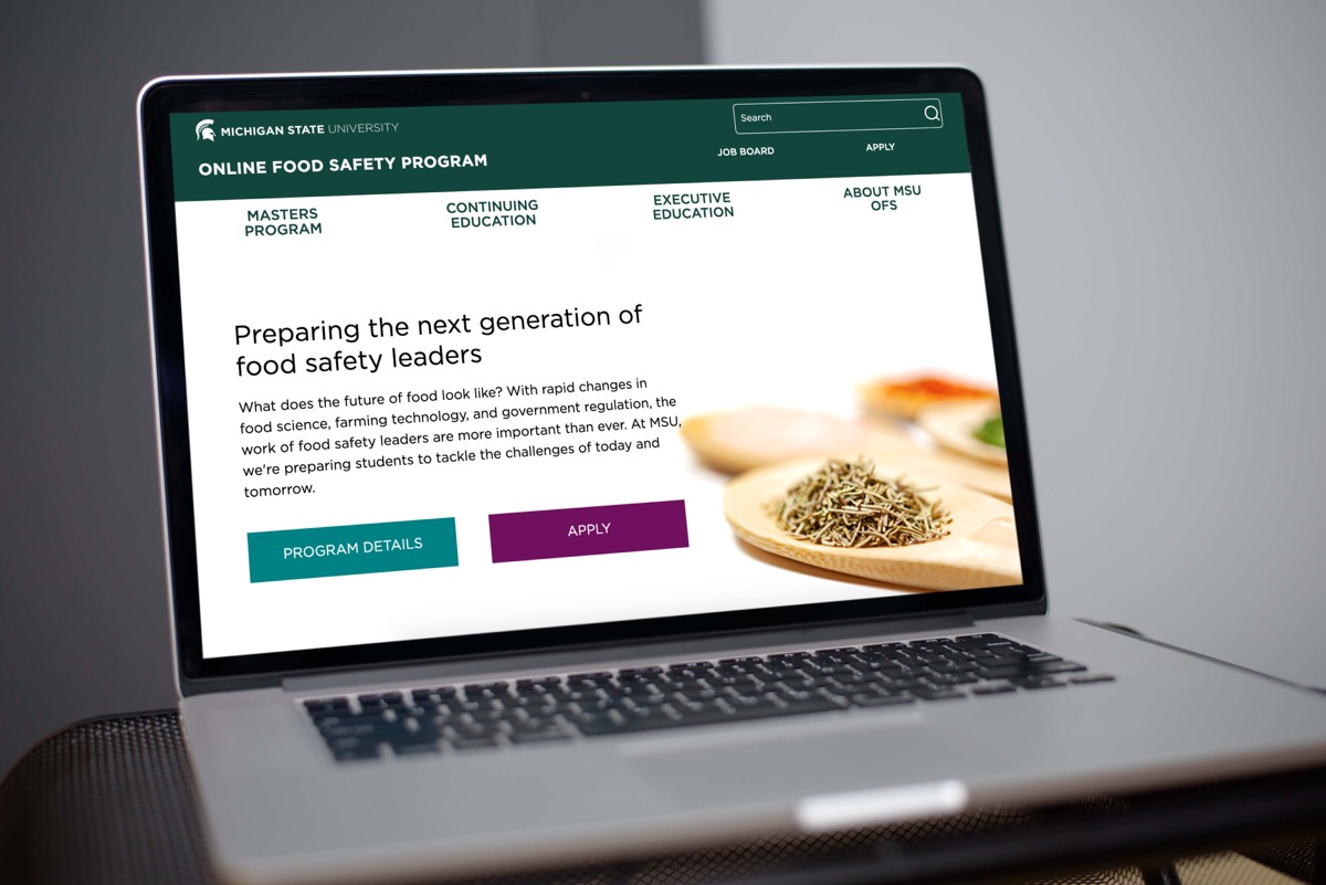 MSU Online Food Safety Program | Gravity Works | Web Design & Mobile ... MSU Online Food Safety Program | Gravity Works | Web Design & Mobile ...